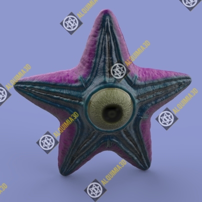 OBJ file Starro (+starro mask) 🦹 ・3D printing design to download・Cults