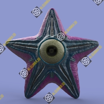 OBJ file Starro (+starro mask) 🦹 ・3D printing design to download・Cults
