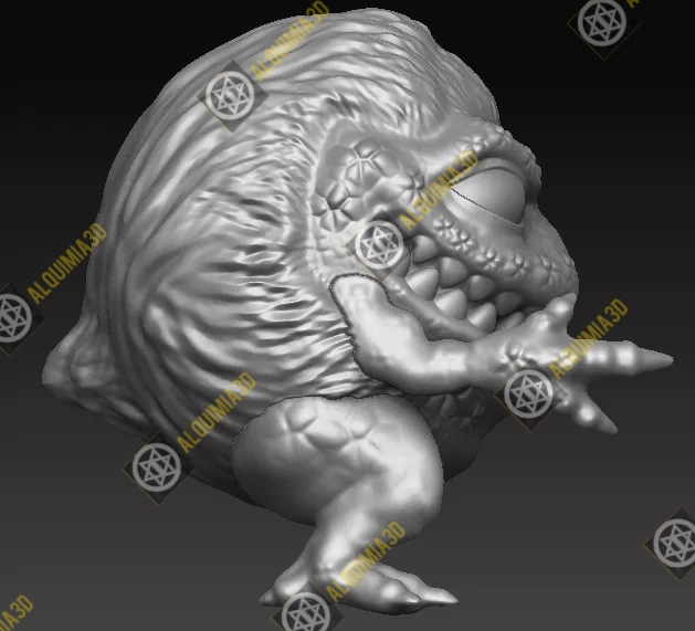 OBJ file Critter 🎬 ・3D printing model to download・Cults