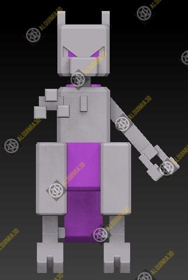 🐉 Mew& Mewtwo pokemon quest・Arquivo 3D para ・Cults