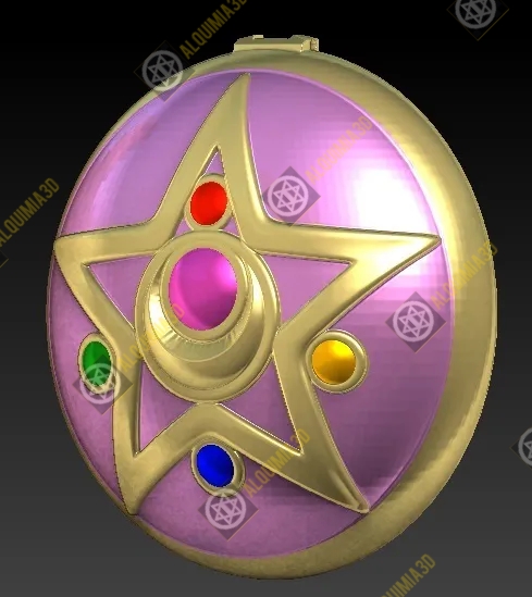 Archivo OBJ sailor moon crystal compact 🌙 ・Modelo de impresión 3D para ...