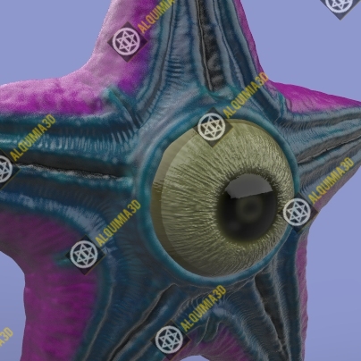 OBJ file Starro (+starro mask) 🦹 ・3D printing design to download・Cults
