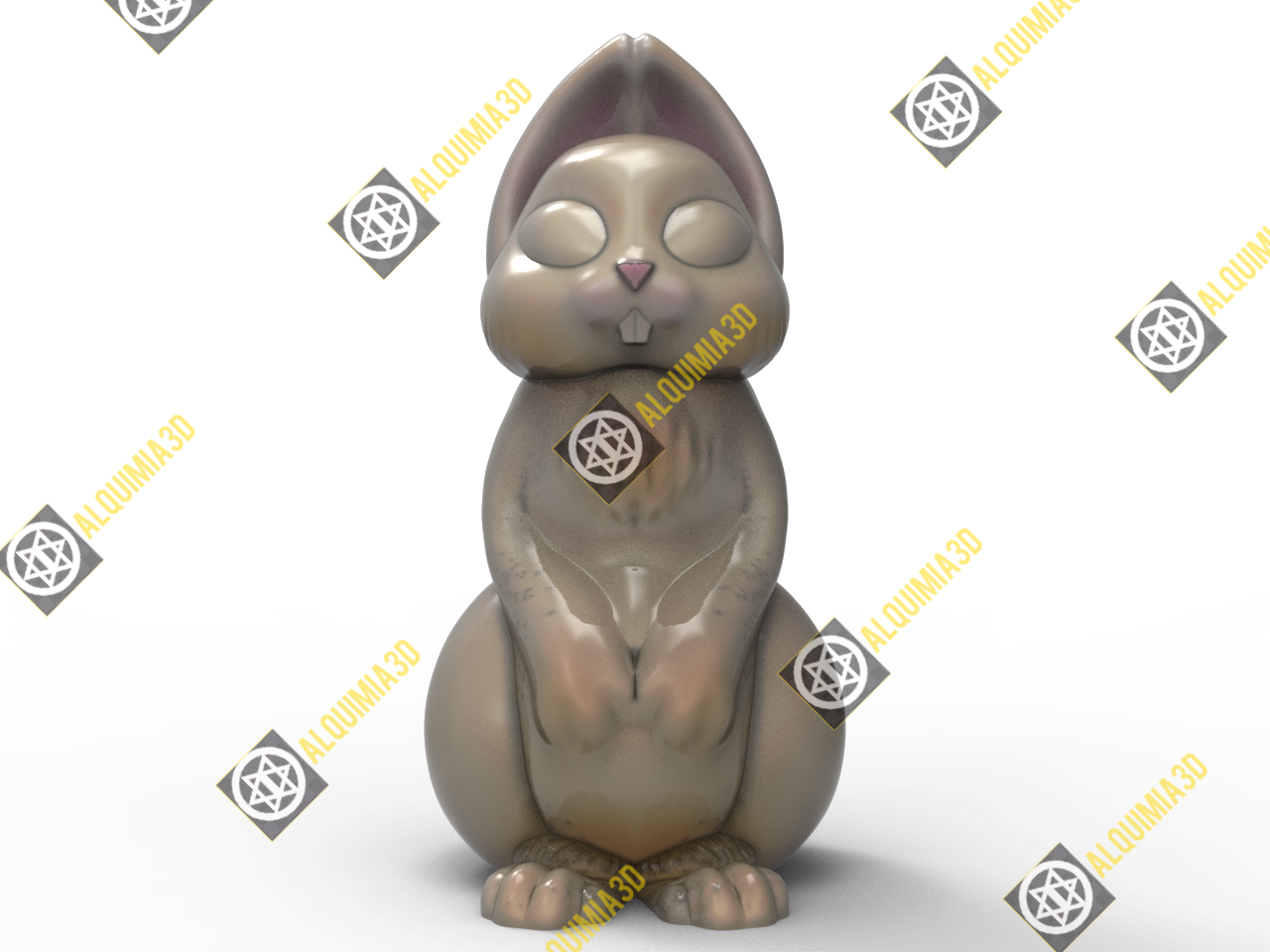 Archivo OBJ Easter bunny pijero 🐇 ・Plan de impresora 3D para descargar ...