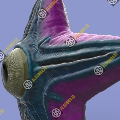 OBJ file Starro (+starro mask) 🦹 ・3D printing design to download・Cults