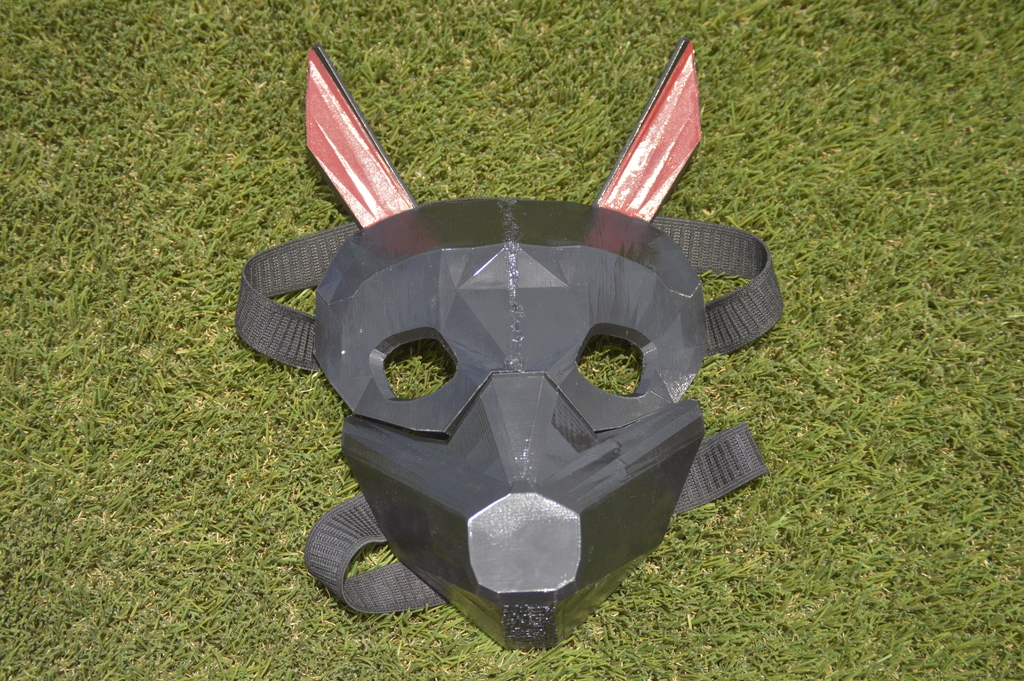 🐇 Ayato rabbit mask from Tokyo ghoul:re・Free 3D File for ・Cults