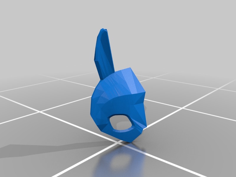 🐇 Ayato rabbit mask from Tokyo ghoul:re・Free 3D File for ・Cults