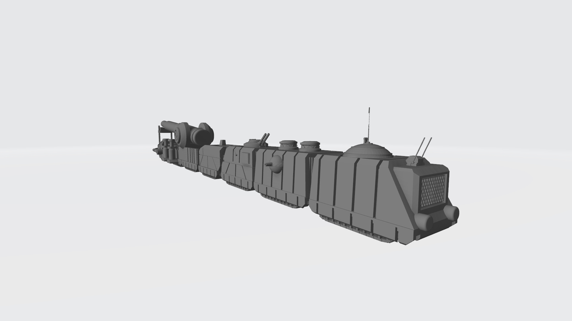 🧨 Battletechnology - LT-MOB-25 Mobile Long Tom Artillery piece・ STL ...