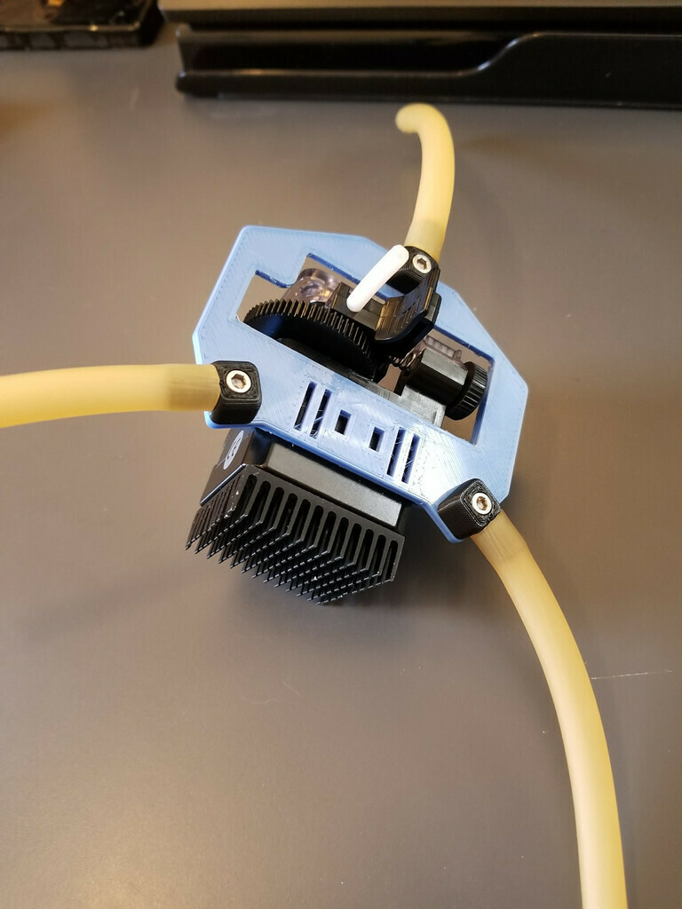 Free 3D file Kossel / Delta E3D Titan Clone Flying Extruder Mount 🧞‍♂️ ...