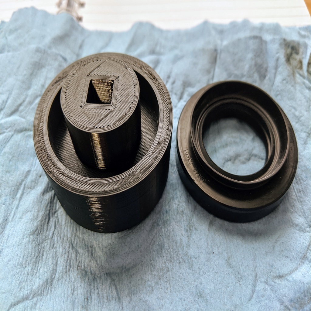 🦭 Nissan/Infiniti VQ35DE FWD CV axle seal driver・Free 3D File for ・Cults