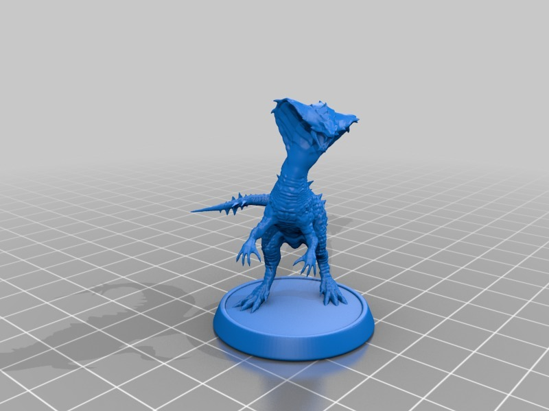 👹 Deathmist raptor・Free 3D File for ・Cults