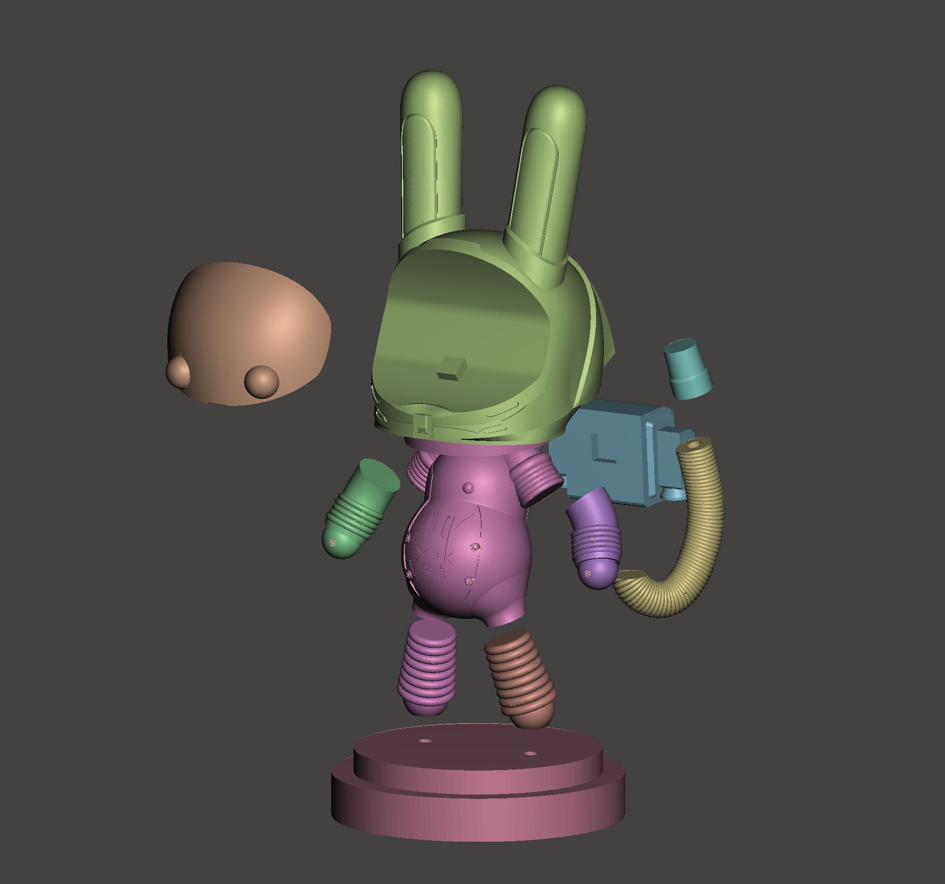 3D file Destiny 2 Jade Rabbit 🐇 ・3D printable model to download・Cults