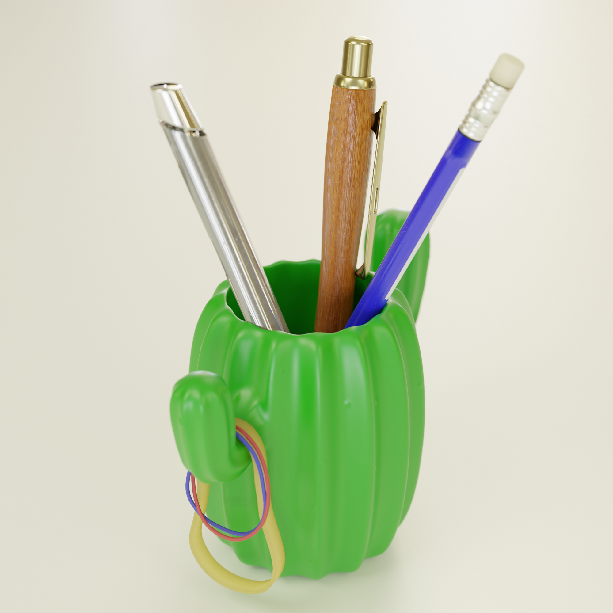 🌵 Cactus desktop organizer・ STL File for ・Cults