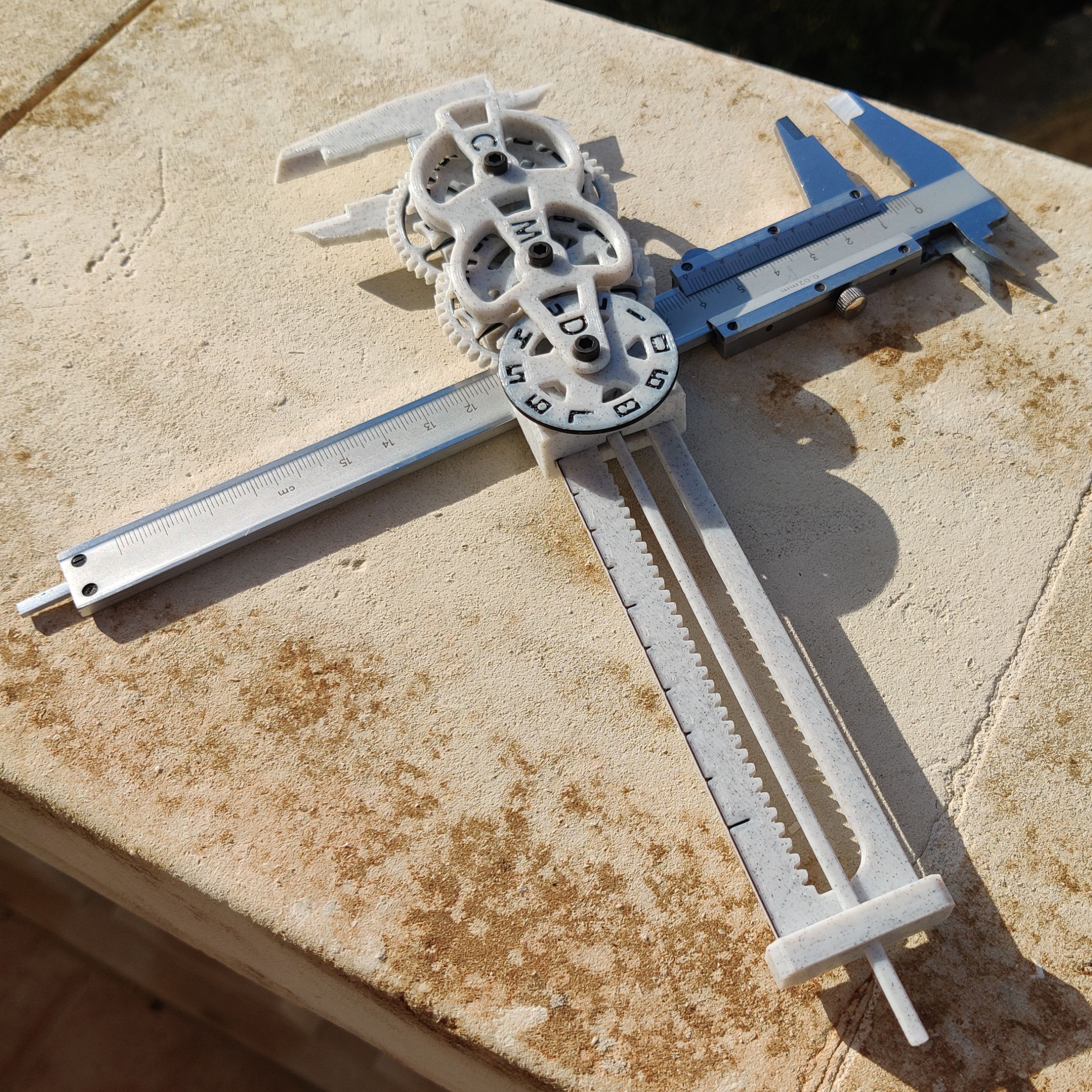 3D file Ultimate Mechanical Caliper 🧑‍🔧 ・3D print design to download・Cults