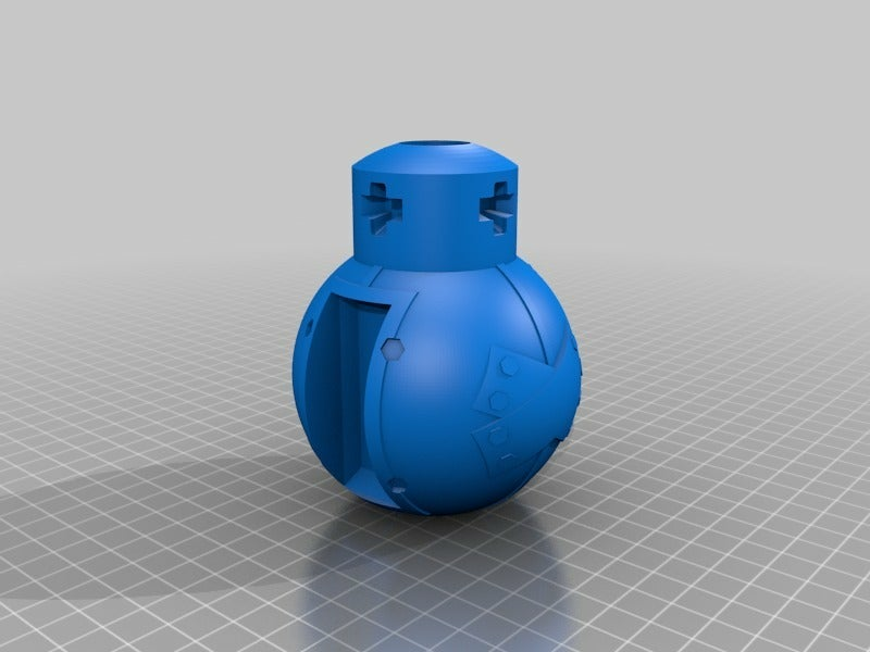 🎨 Fortnite Clinger Grenade (No Paint - Single Extruder)・Free STL File ...
