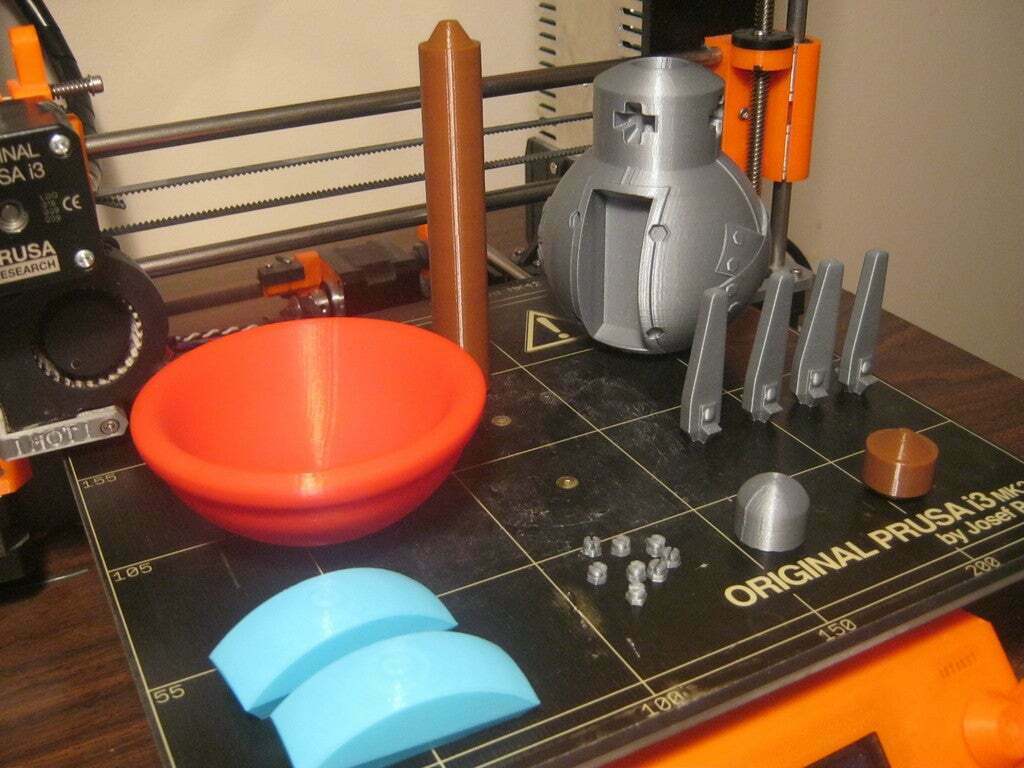 🎨 Fortnite Clinger Grenade (No Paint - Single Extruder)・Free STL File ...