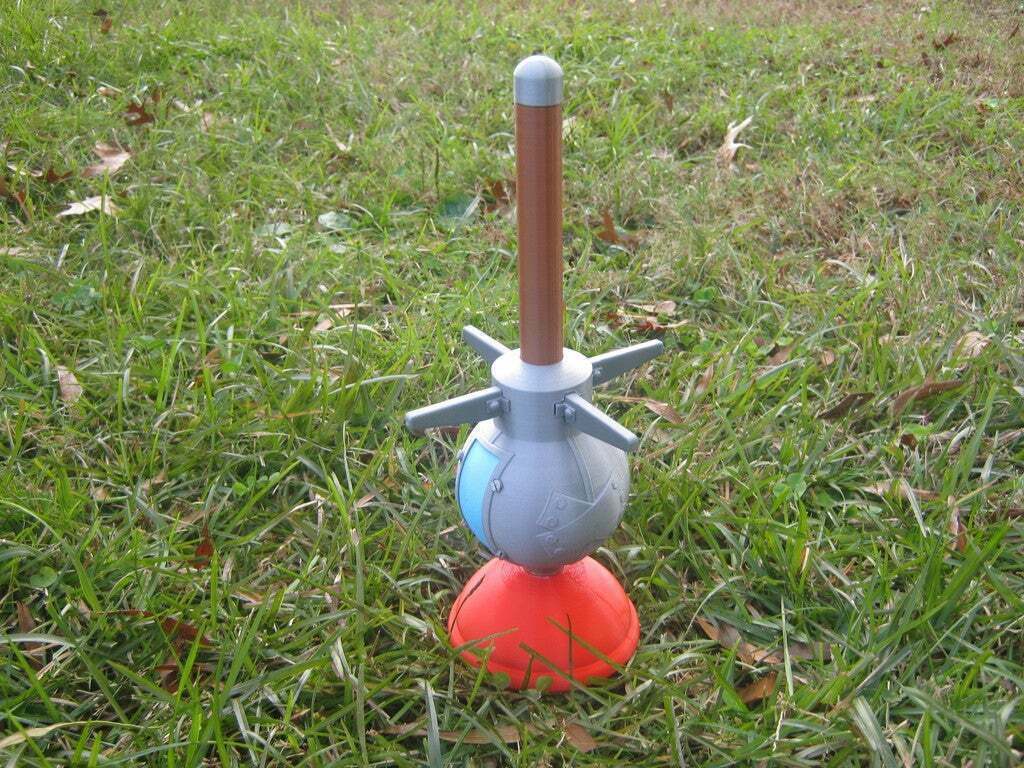 🎨 Fortnite Clinger Grenade (No Paint - Single Extruder)・Free STL File ...