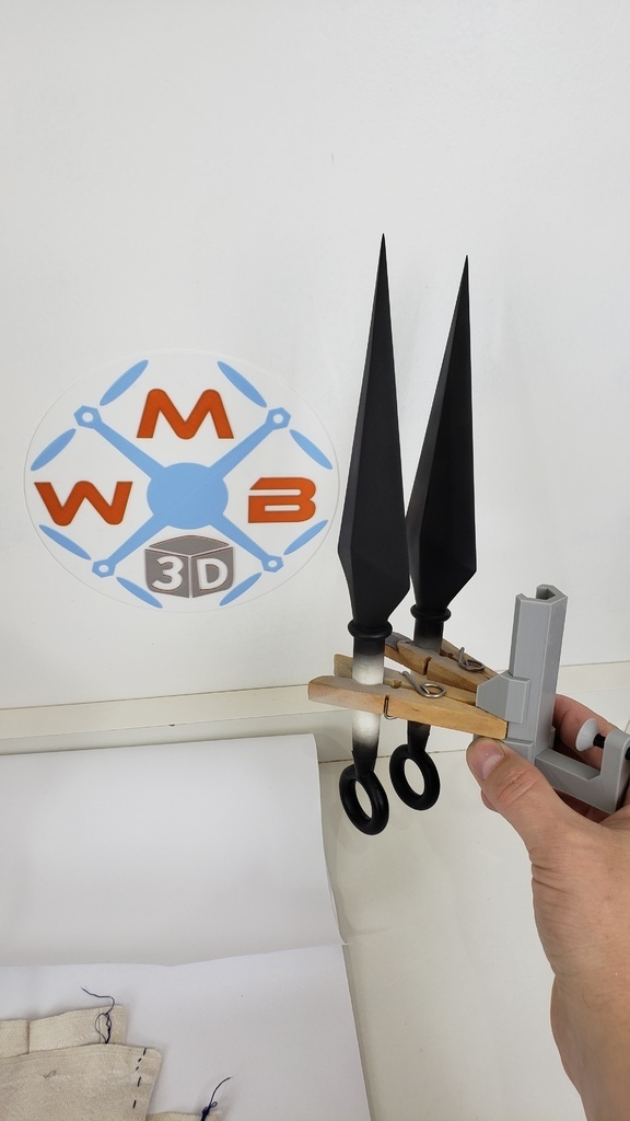 🧸 Kunai Naruto - Linda!!! (Beautiful)・Free STL File for ・Cults