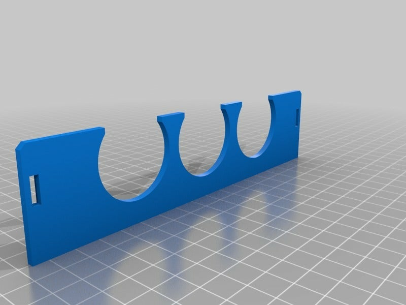 Free STL file Modular Hobby Paint Rack - Small Straight 🎨 ・3D printer ...