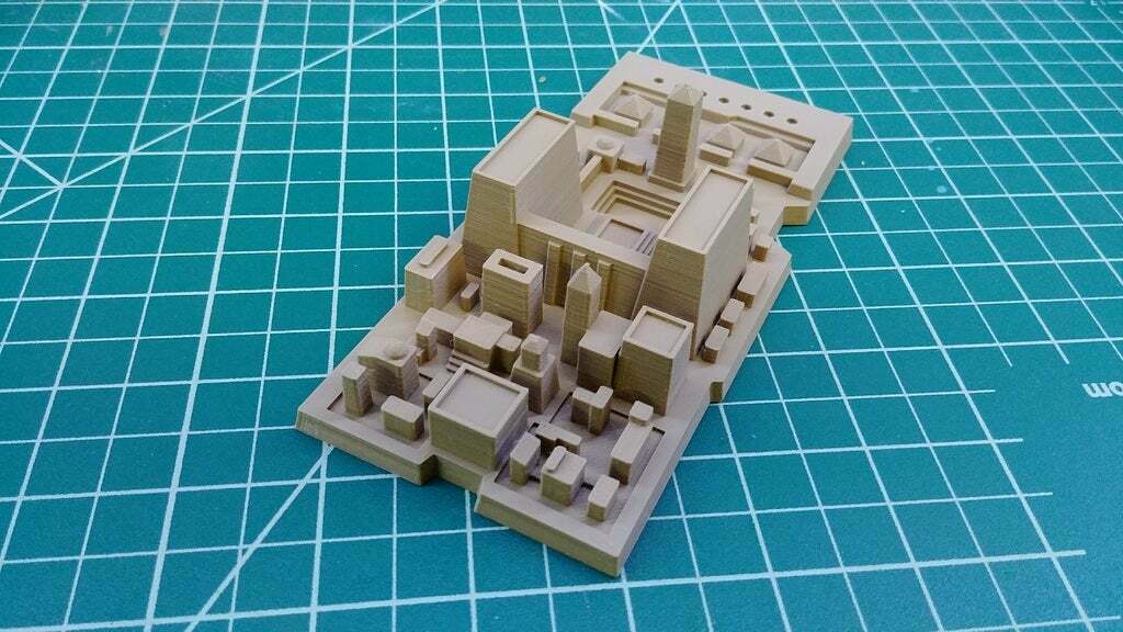 🗺️ Kenner Indiana Jones Map Room・Free STL File for ・Cults