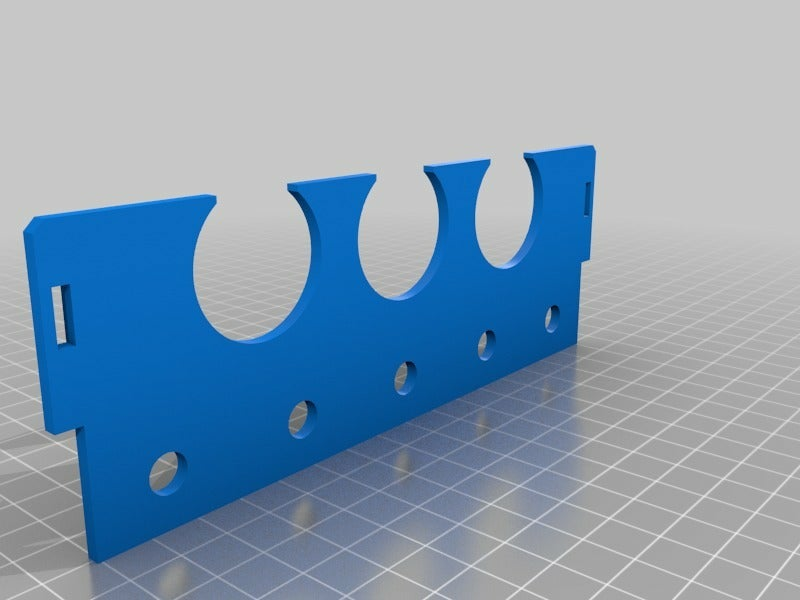 Free STL file Modular Hobby Paint Rack - Small Straight 🎨 ・3D printer ...