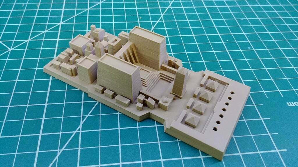 🗺️ Kenner Indiana Jones Map Room・Free STL File for ・Cults