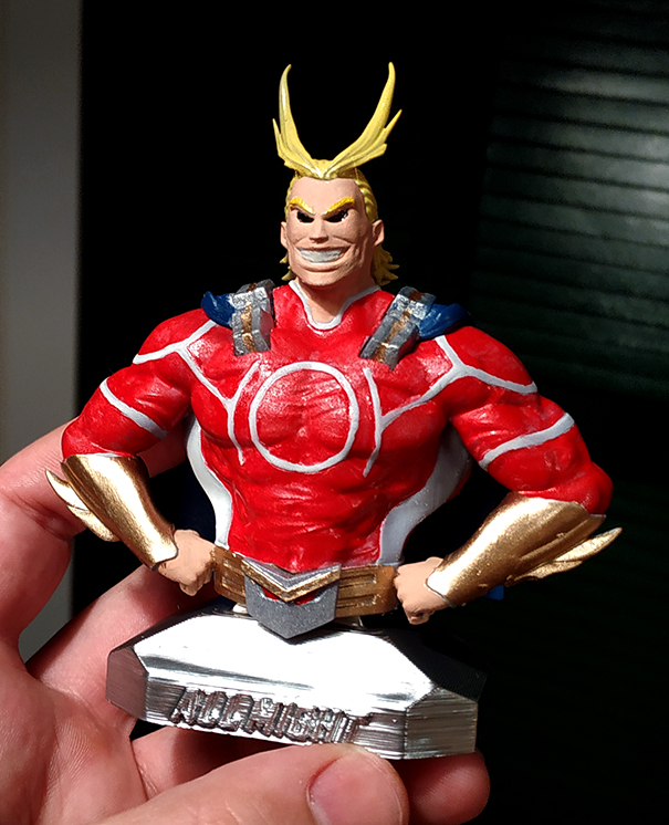 3D file All Might 💬 ・3D printing design to download・Cults
