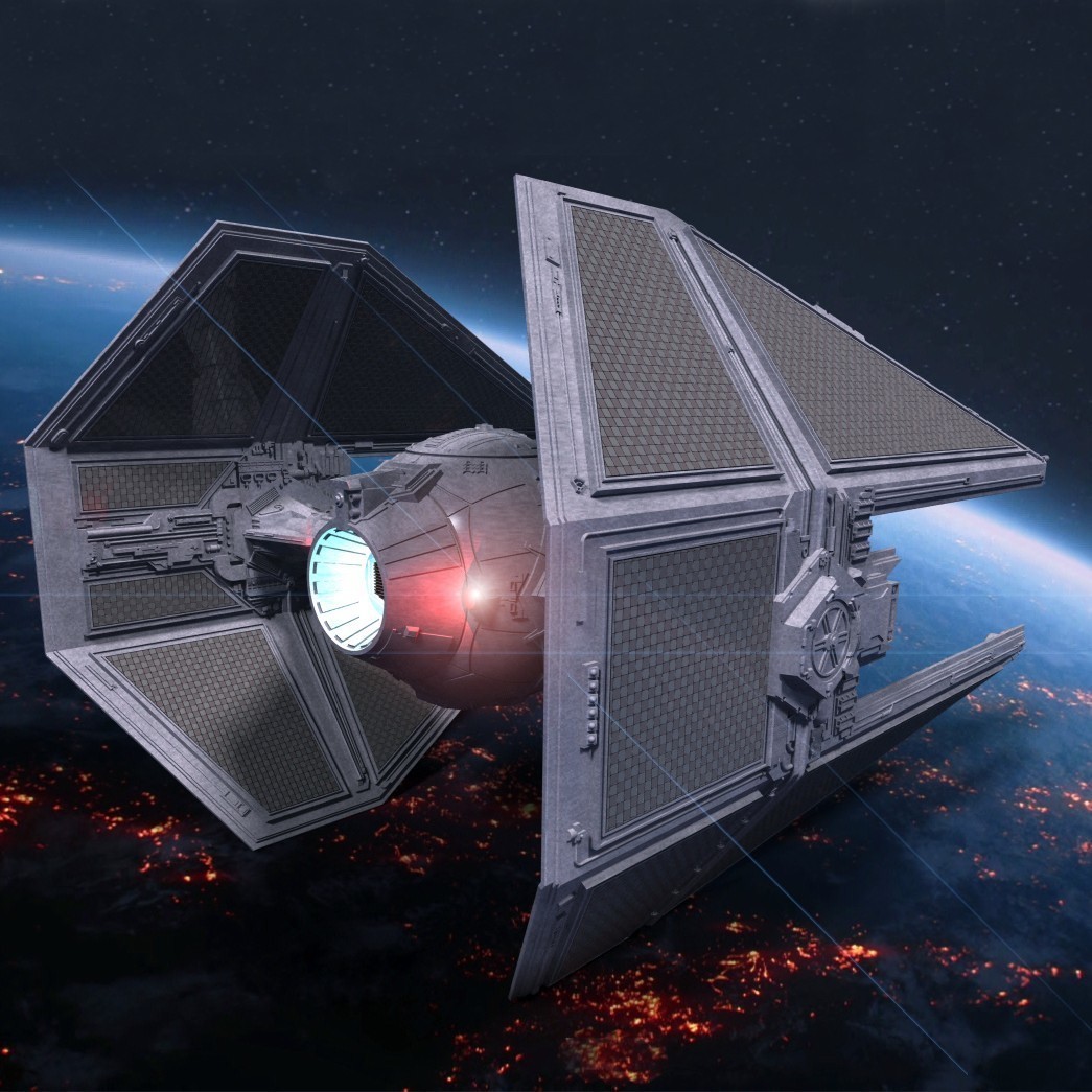 ⭐ STAR WARS TIE INTERCEPTOR – Highly detailed & fully printable ...