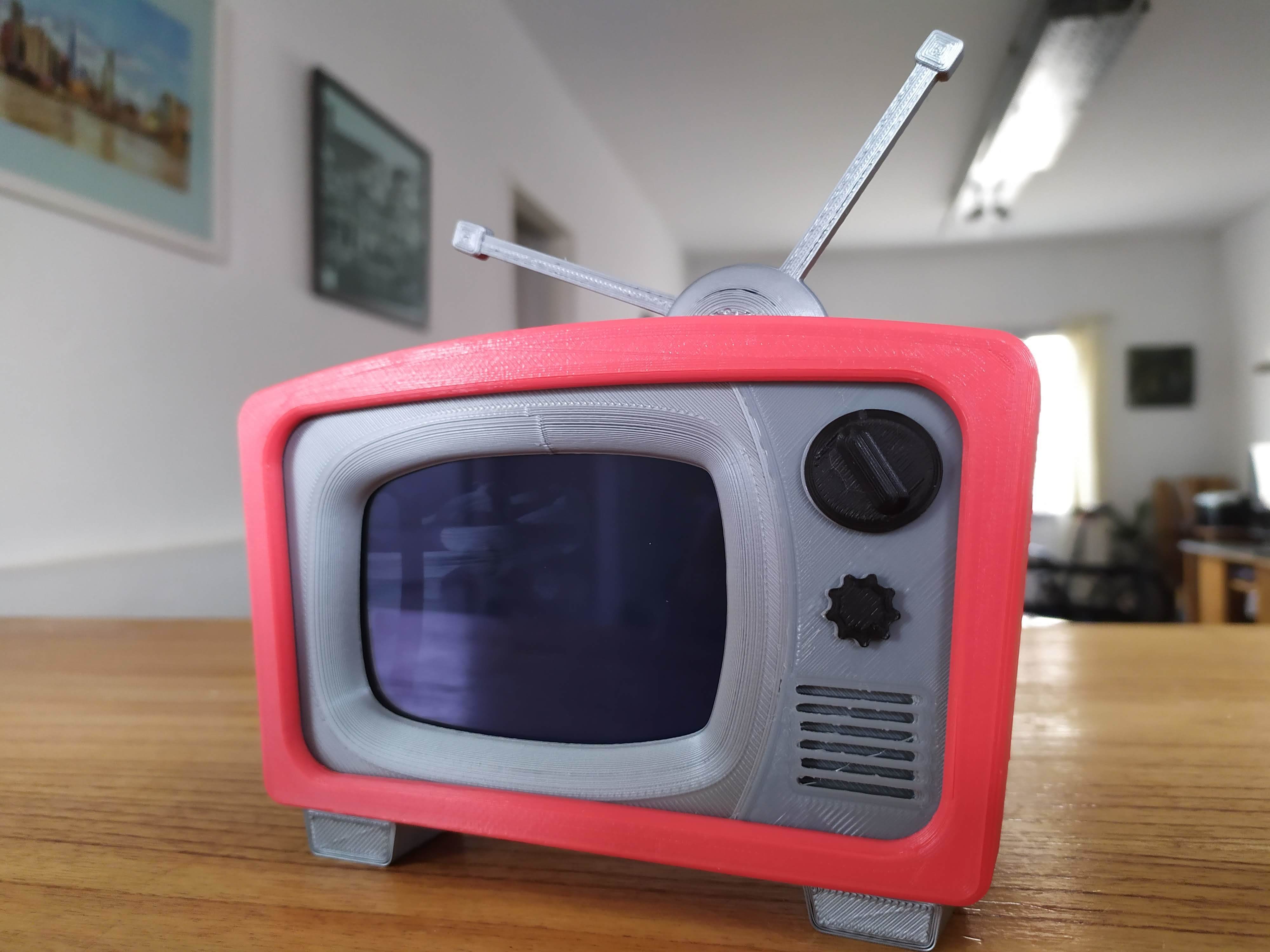 Archivo STL Vintage TV Case for old smartphones 👴 ・Diseño para ...