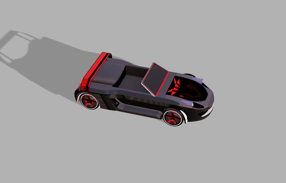 STL file Luxury Sport Car Model 🚗 ・Model to download and 3D print・Cults