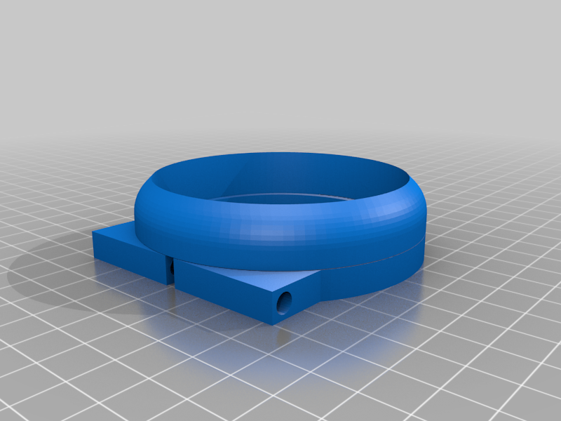 Free 3D file CNC 65mm Spiindel dust extraction 100mm 🌬️ ・Design to ...