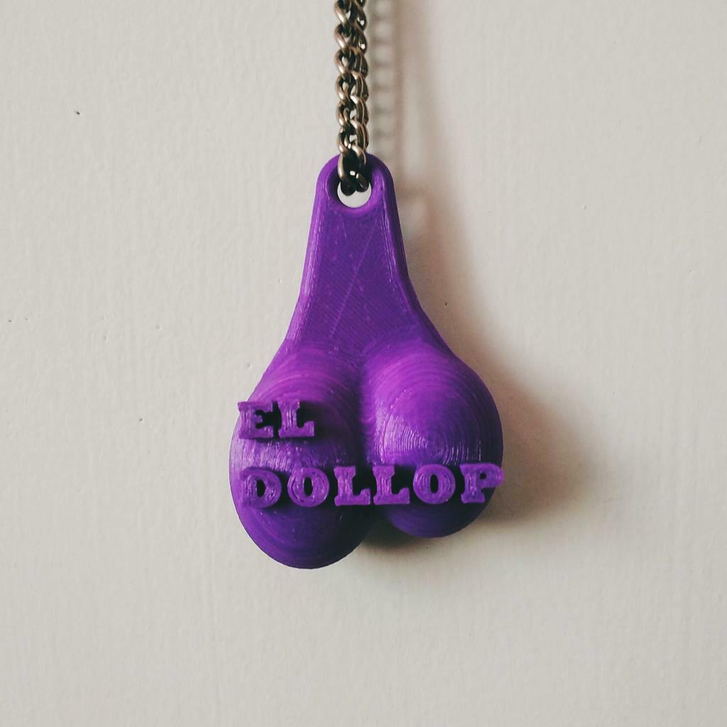 🚚 El Dollop | The Dollop - Truck Nuts・Free STL File for ・Cults