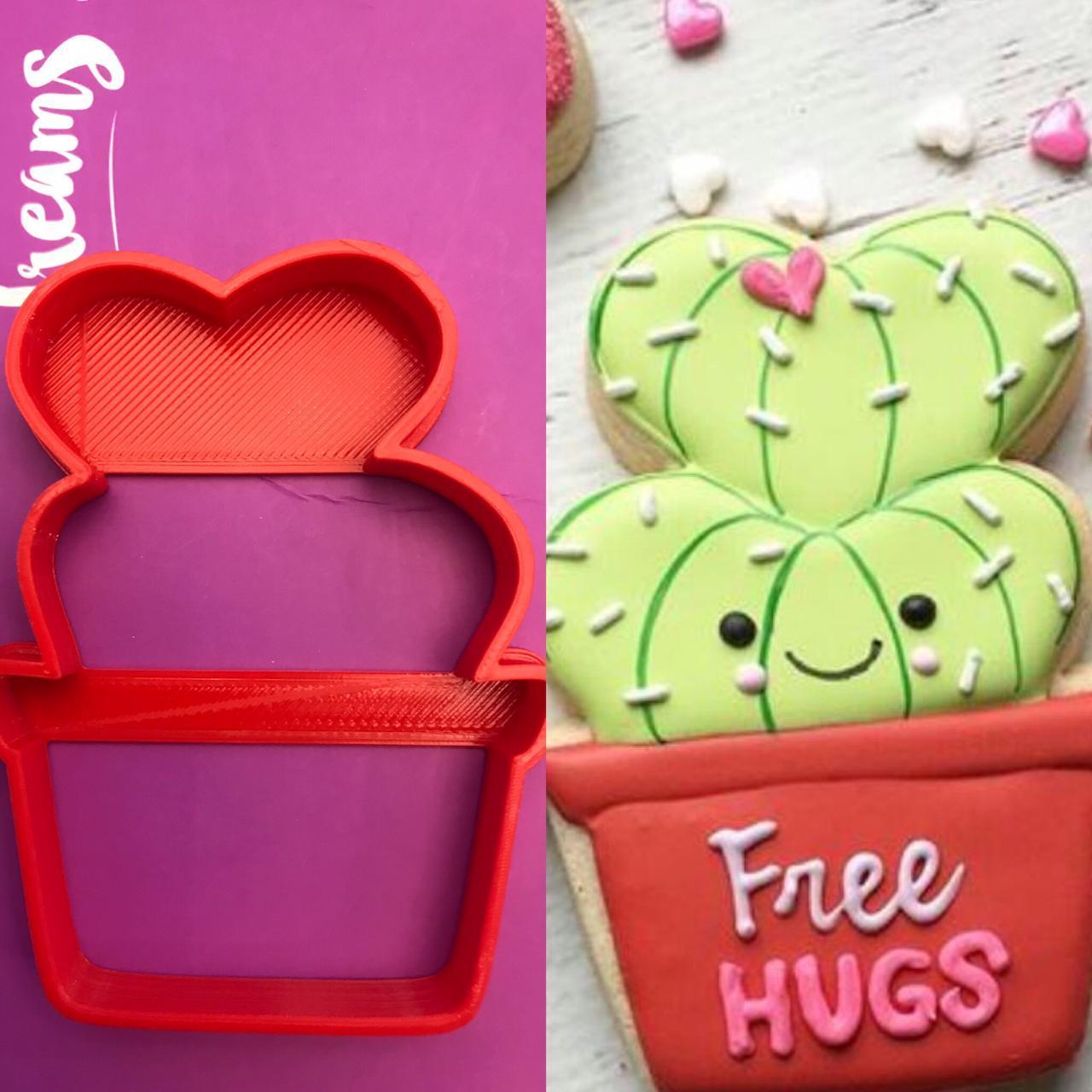 🍪 VALENTINE'S DAY COOKIE CUTTER・Free STL File for ・Cults