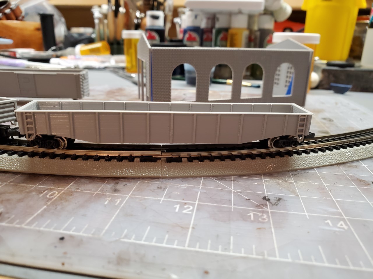 🚆 N Scale Gondola・ STL File for ・Cults