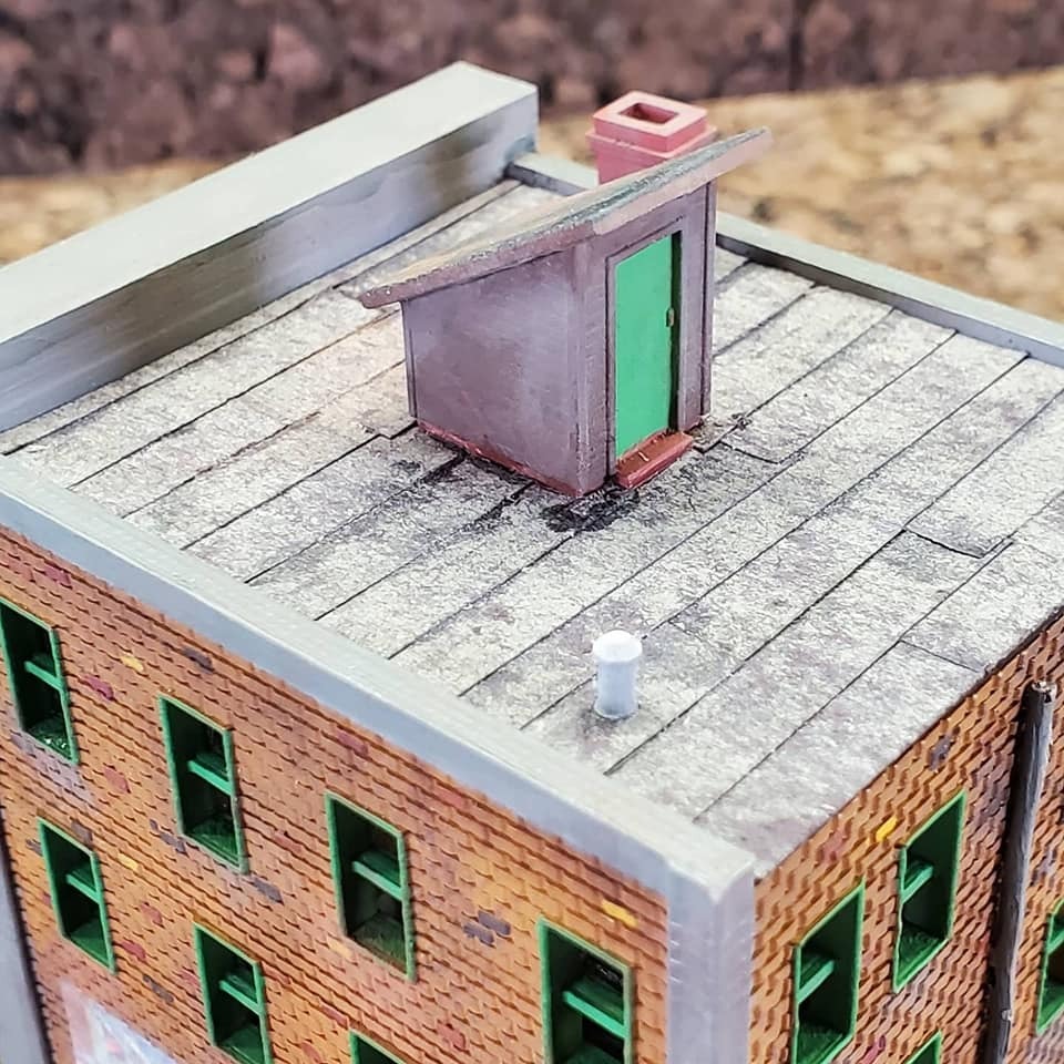 🏗️ N Scale 3 Story Downtown Building・ STL File for ・Cults