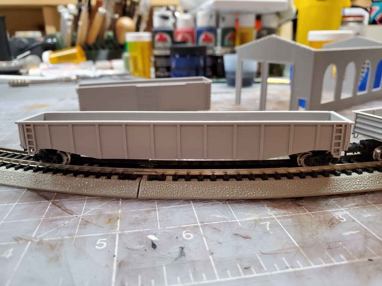 🚆 N Scale Gondola・ STL File for ・Cults