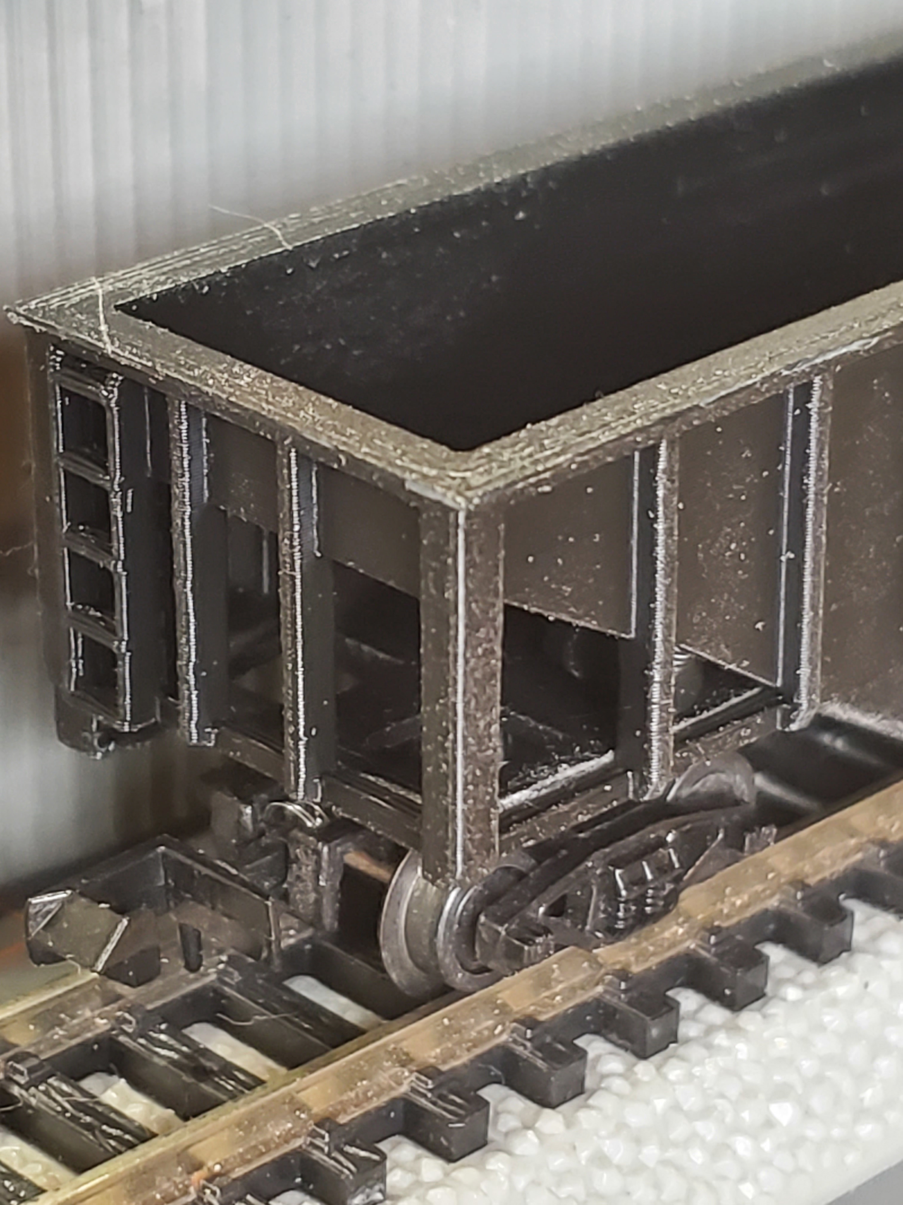 STL file N Scale 55 Ton Coal Car 🚗 ・3D printing design to download・Cults