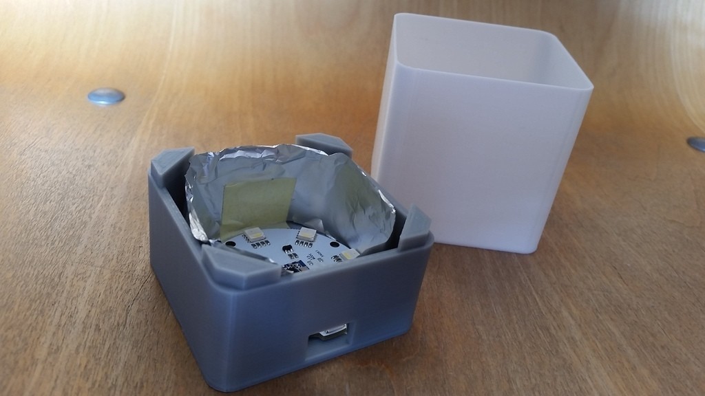 Free STL file Futuristic Bedside Lamp (RGBW) 🔦 ・3D printable design to ...