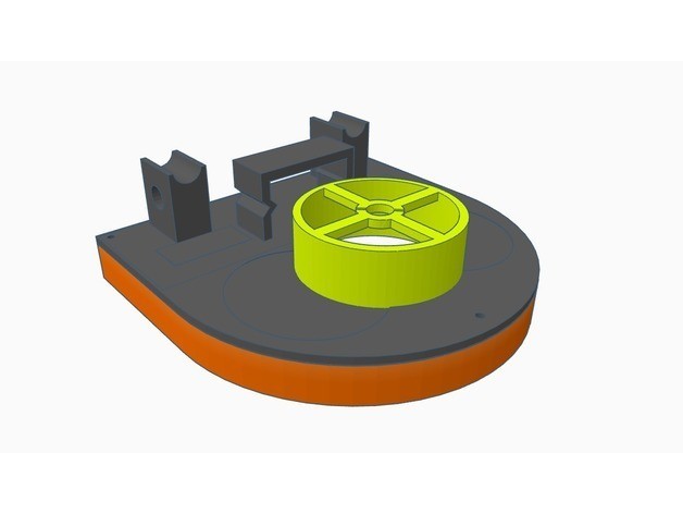 Free STL file Tiny Whoop Hovercraft - 3 motors version V2 📱 ・Model to ...