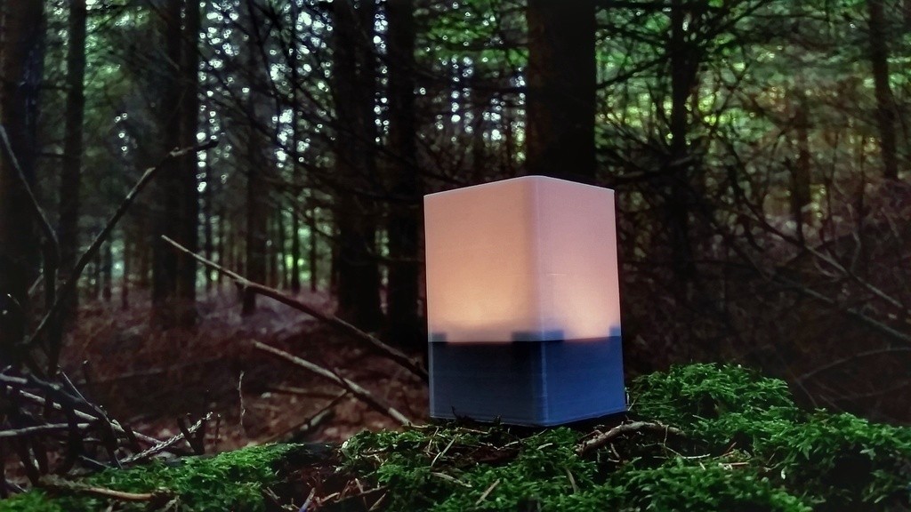 Free STL file Futuristic Bedside Lamp (RGBW) 🔦 ・3D printable design to ...