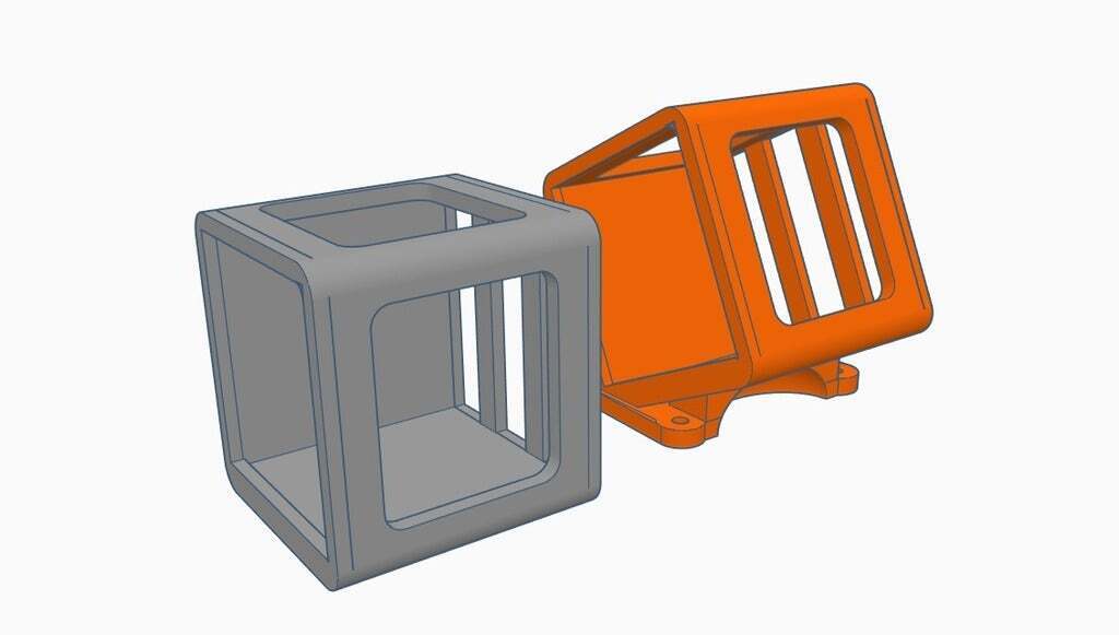 👽 Runcam 5 Case / Mark II 25° mount・Free STL File for ・Cults