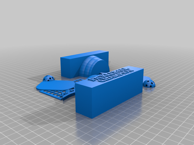 🏆 Pickleball Award・Free 3D File for ・Cults