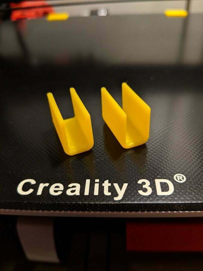 🛏️ Creality Ender 3 Glass Bed Clips・Free STL File for ・Cults