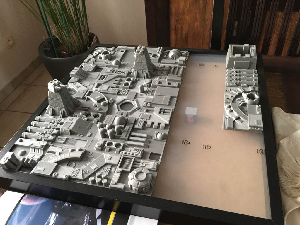 ⭐ Star Wars - Death Star Diorama・ STL File for ・Cults