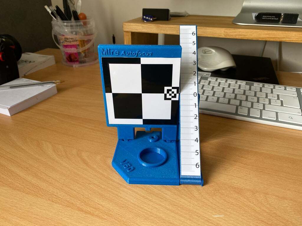3D printable Mire calibration auto focus / Focus Calibration Chart・Cults