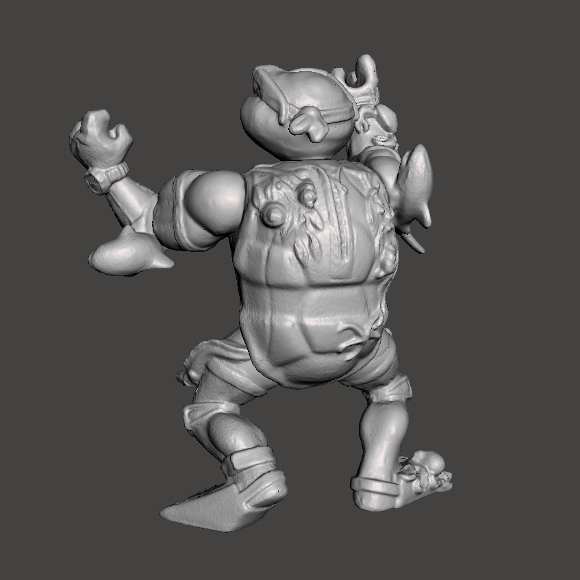 STL file TMNT SURFER MIKE VINTAGE ( TEENAGE MUTANT NINJA TURTLES) 🥷 ・3D ...