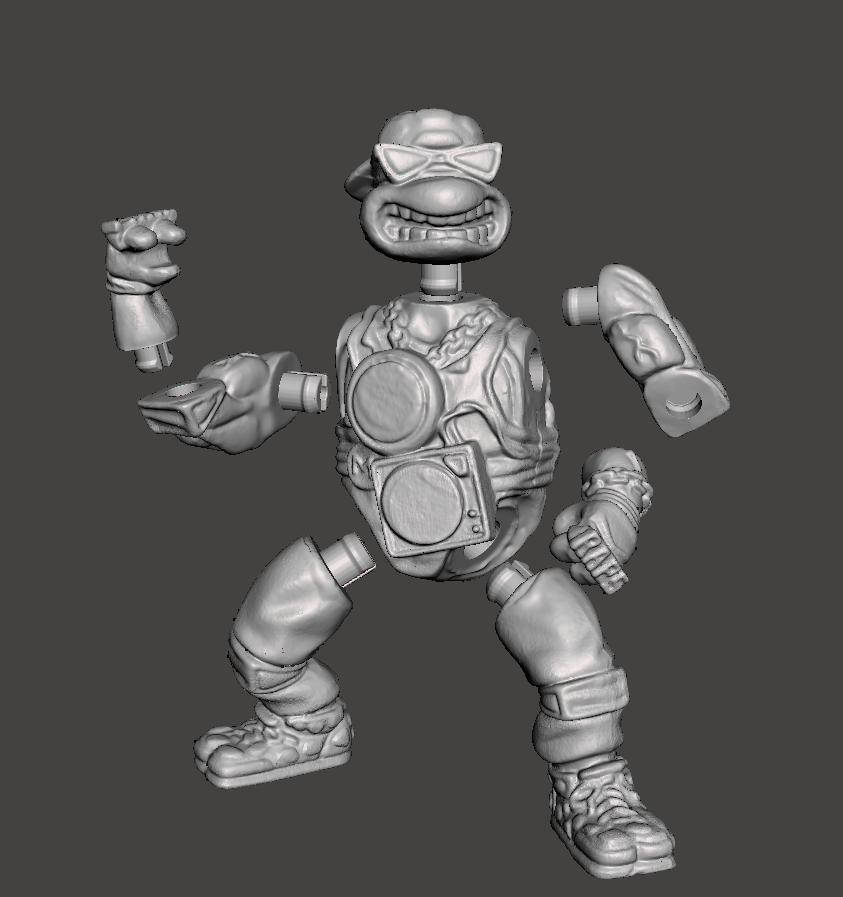 🥷 TMNT RAPPIN' MIKE (TEENAGE MUTANT NINJA TURTLES)・ STL File for ・Cults