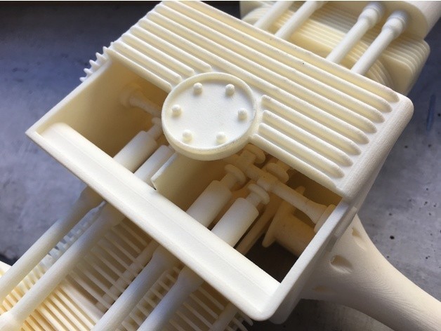 🚗 Boxer engine Volkswagen style・Free STL File for ・Cults