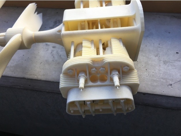 🚗 Boxer engine Volkswagen style・Free STL File for ・Cults