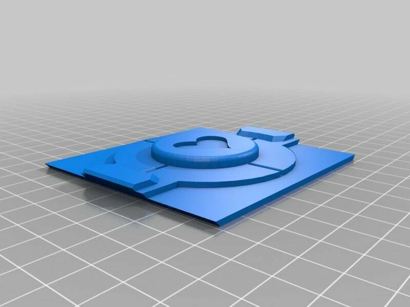 🎁 Companion Cube Gift box・Free STL File for ・Cults