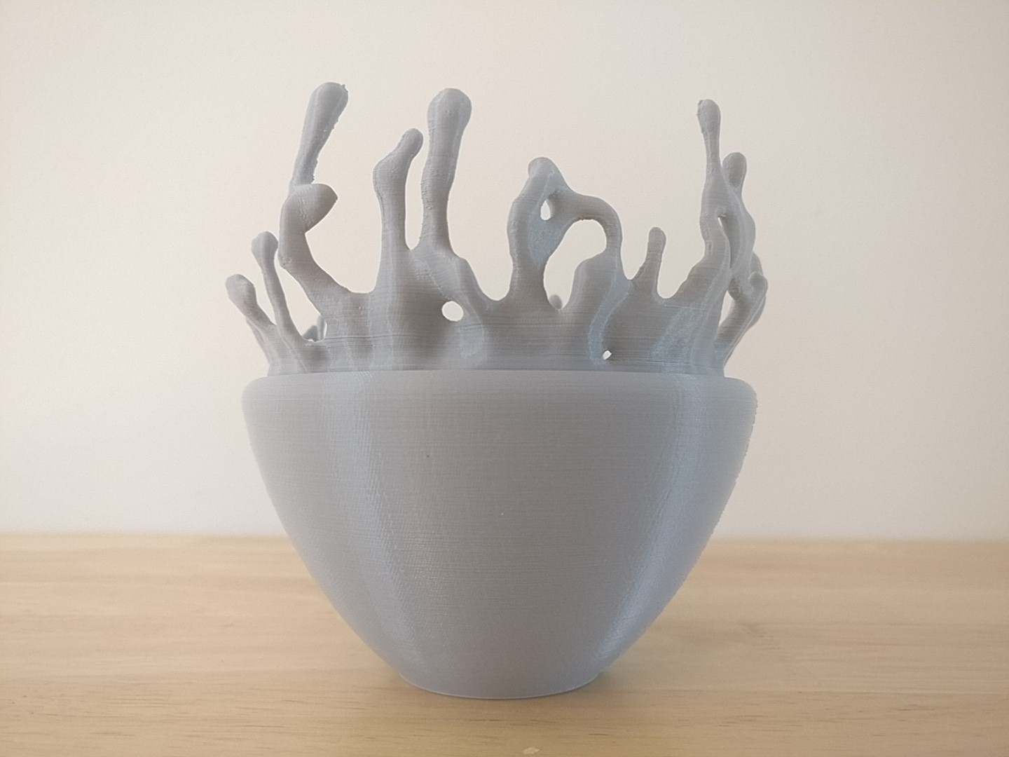 🚰 Water Splash in Bowl・Free STL File for ・Cults